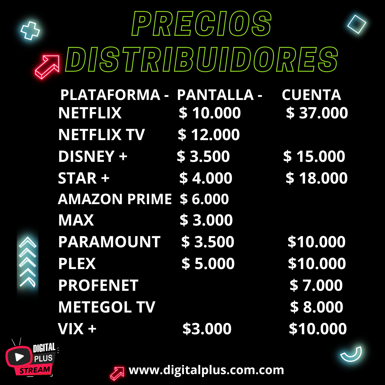 Distribuidor - Digital Plus Stream